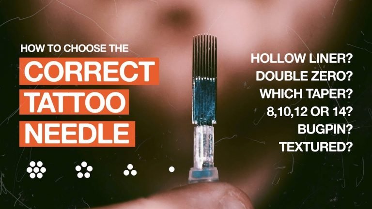 How To Choose the Correct Tattoo Needles