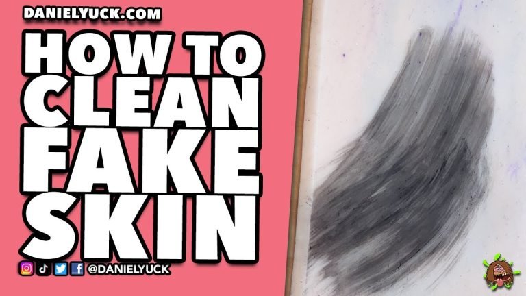 How To Clean Fake Skin - Tattooing 101 by Daniel Yuck